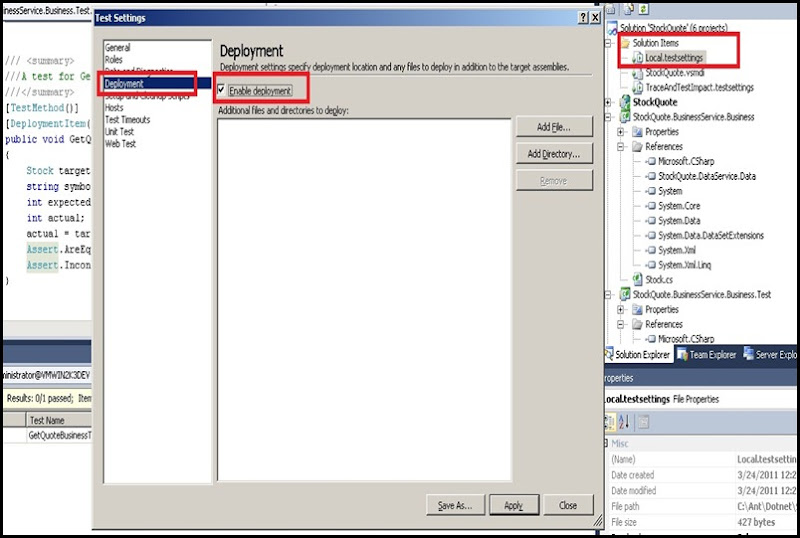 My experiments with Microsoft Technologies: Deployment is currently ...